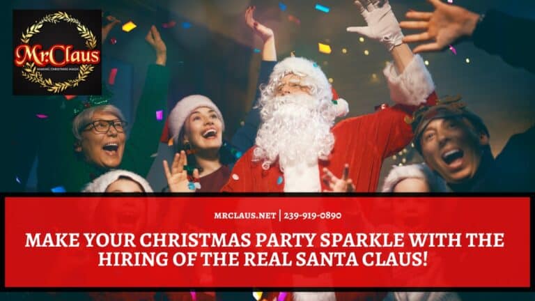 Make Your Christmas Party Sparkle with the Hiring of the Real Santa Claus!